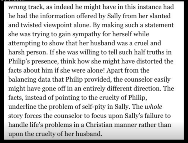 Jay Adams taught counselors to side with male abusers and against ...