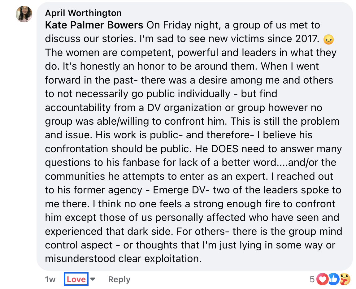 Lundy Bancroft is a predator – A Cry For Justice